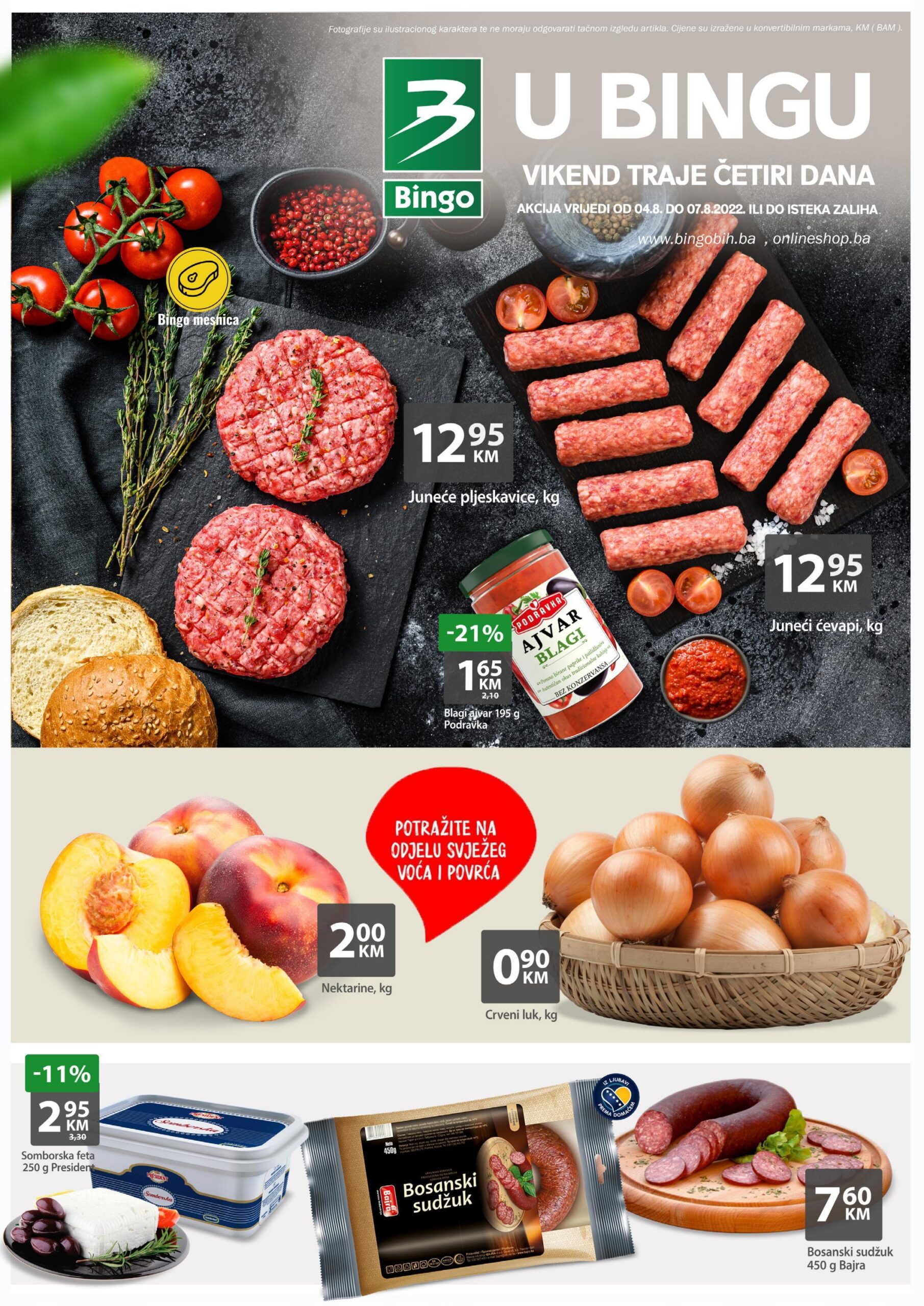 BINGO Vikend akcija 【Sniženje do 50%】 AVGUST 2022 nova akcija od 4.8 ...
