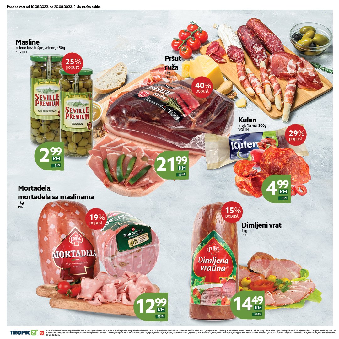 TROPIC Redovni katalog【Pupusti do 46%】AVGUST 2022 FENOMENALNA ponuda od ...