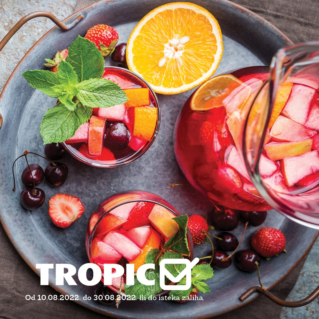 TROPIC Redovni katalog【Pupusti do 46%】AVGUST 2022 FENOMENALNA ponuda od ...