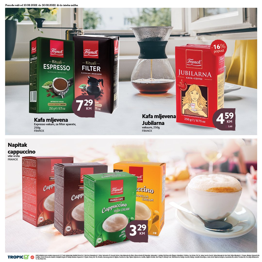 TROPIC Redovni katalog【Pupusti do 46%】AVGUST 2022 FENOMENALNA ponuda od ...