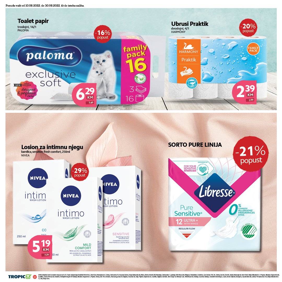 TROPIC Redovni katalog【Pupusti do 46%】AVGUST 2022 FENOMENALNA ponuda od ...