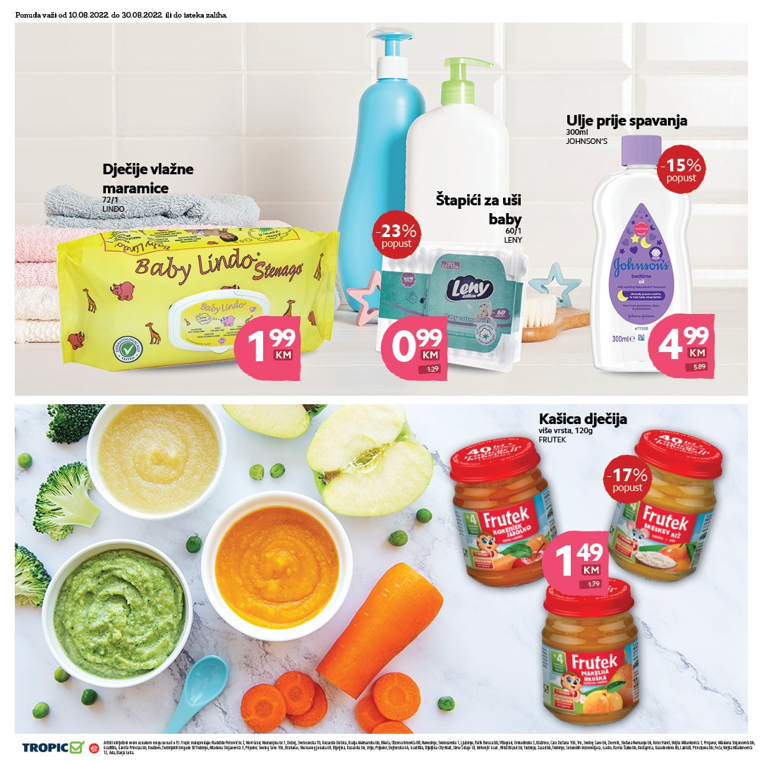 TROPIC Redovni katalog【Pupusti do 46%】AVGUST 2022 FENOMENALNA ponuda od ...