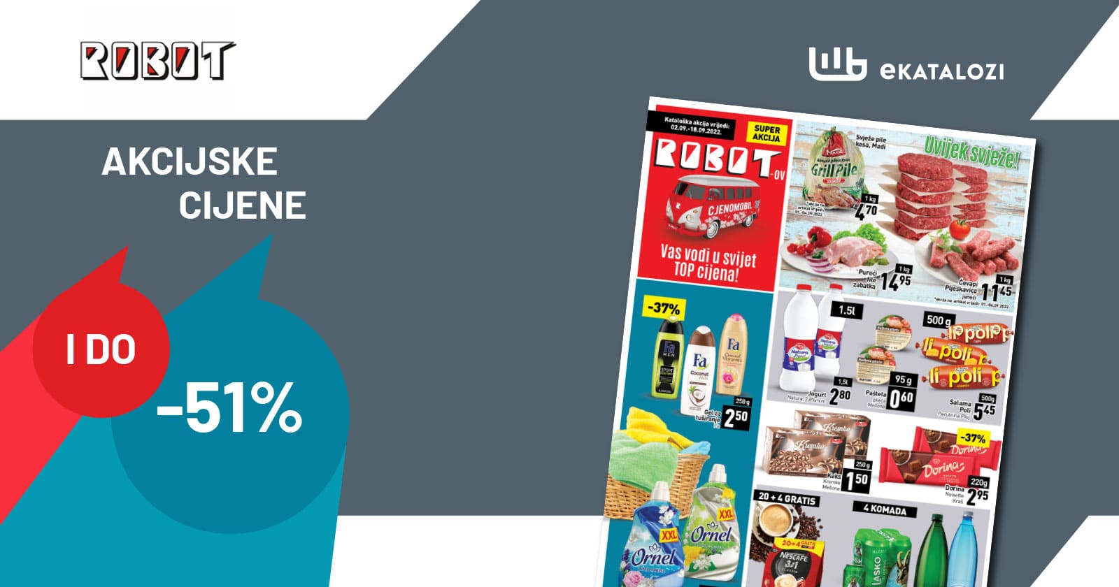 ROBOT katalog 【SNIŽENJE do 51%】 SEPTEMBAR 2022 najnovija ponuda od 2.9 ...